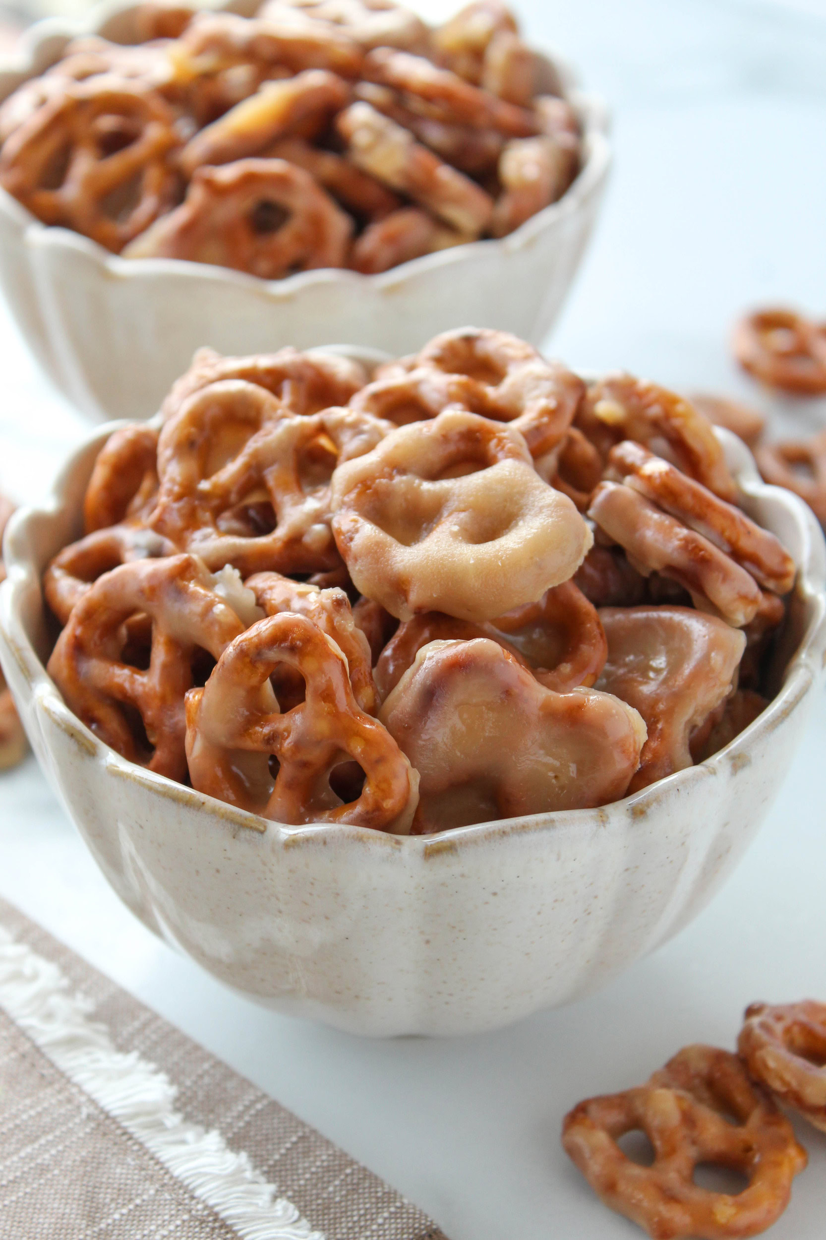 Caramel Pretzels | Baking You Happier