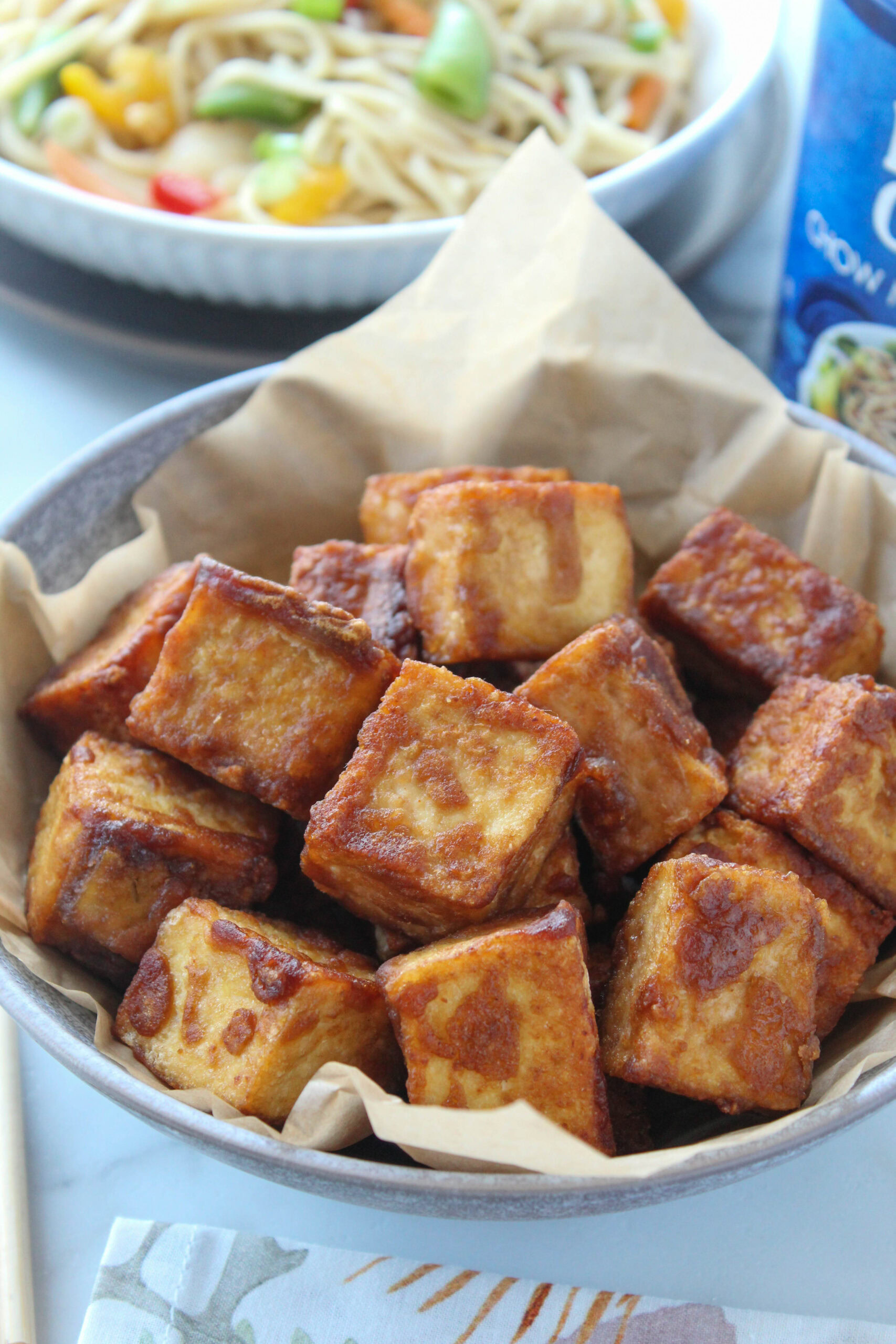Easy Crispy Tofu | Baking You Happier