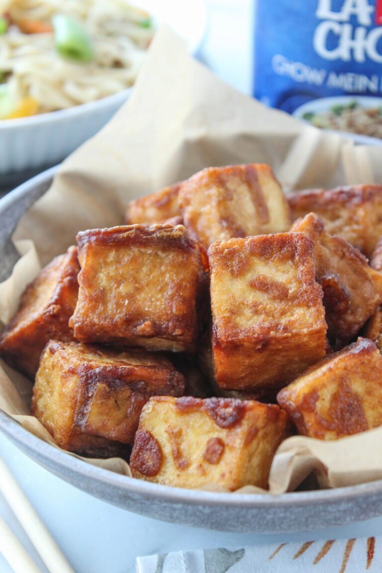 Easy Crispy Tofu | Baking You Happier