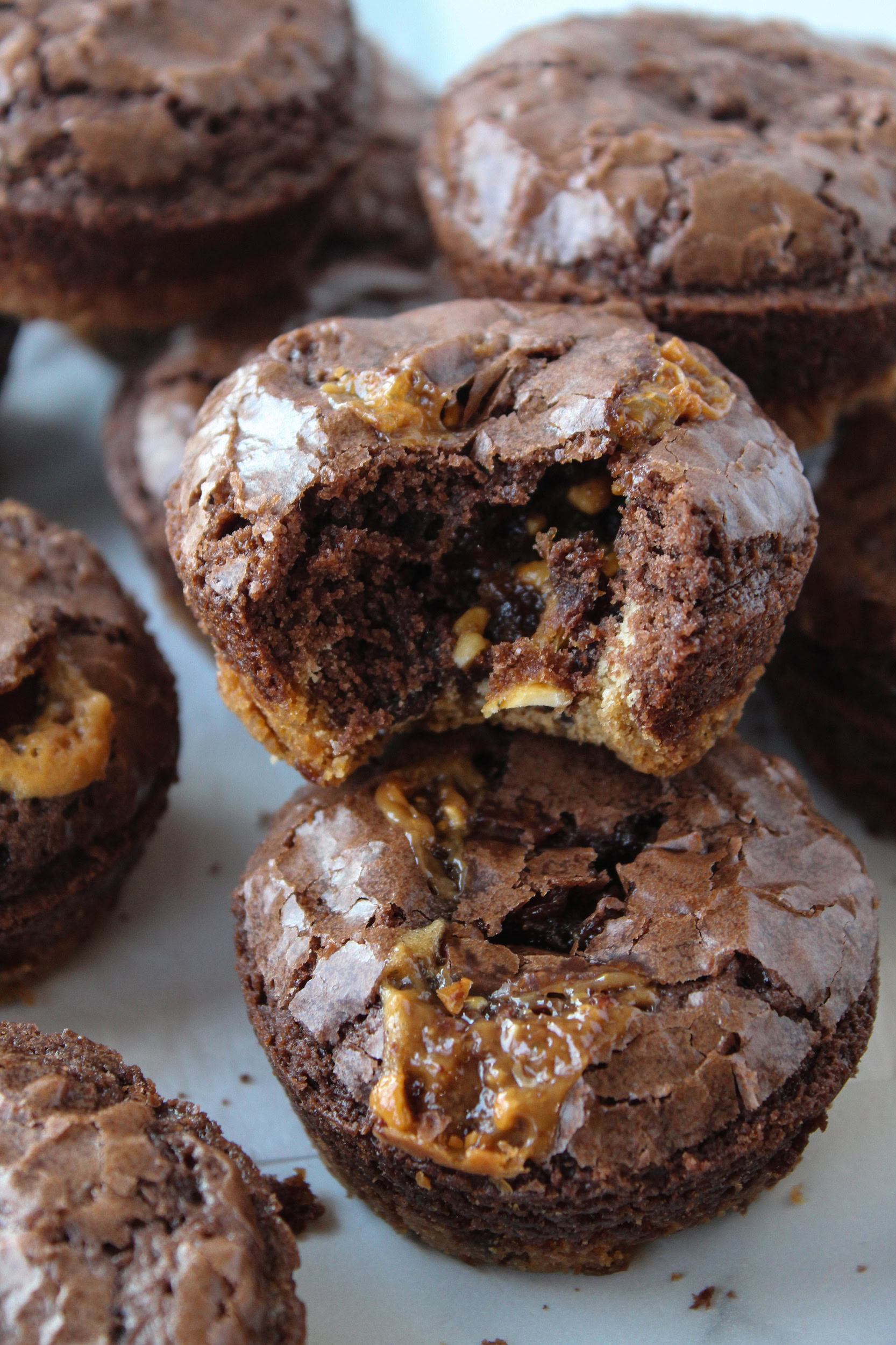 Rolo Brookie Cups | Baking You Happier