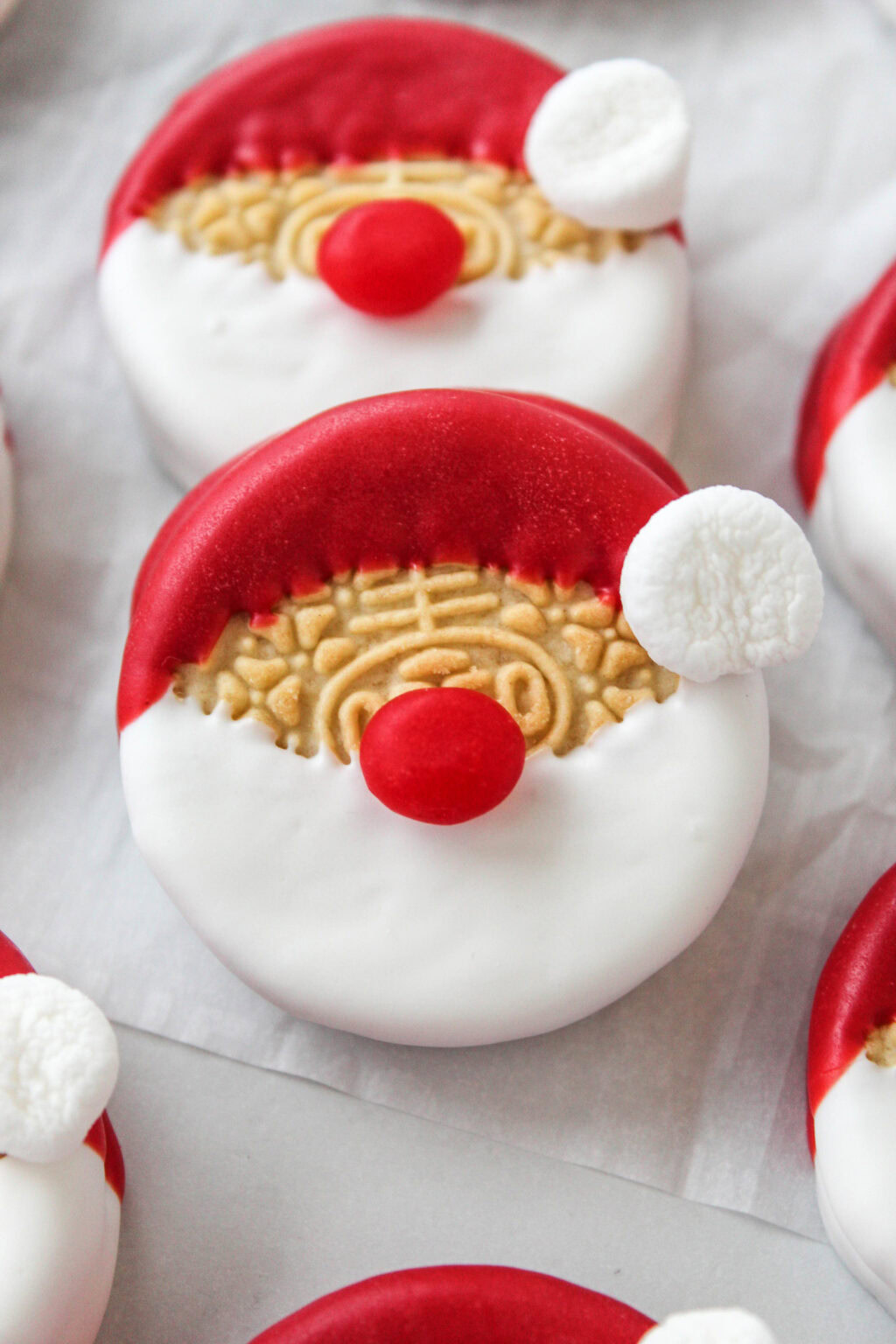 Santa Oreos | Baking You Happier