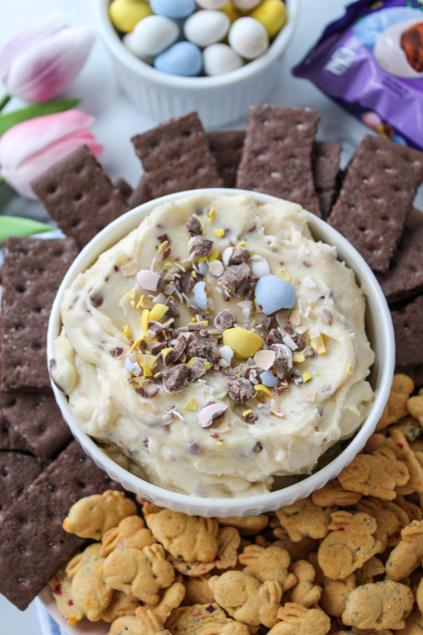 Cadbury Mini Egg Dip - Baking You Happier