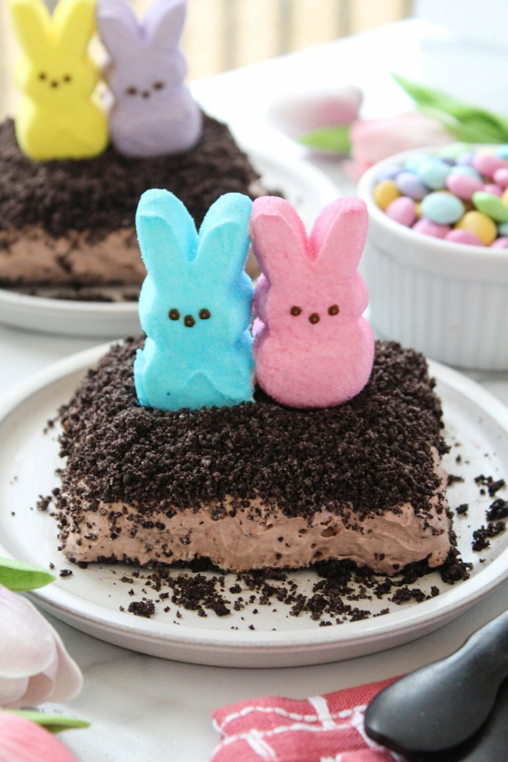 Easter Dirt Cake - Baking You Happier