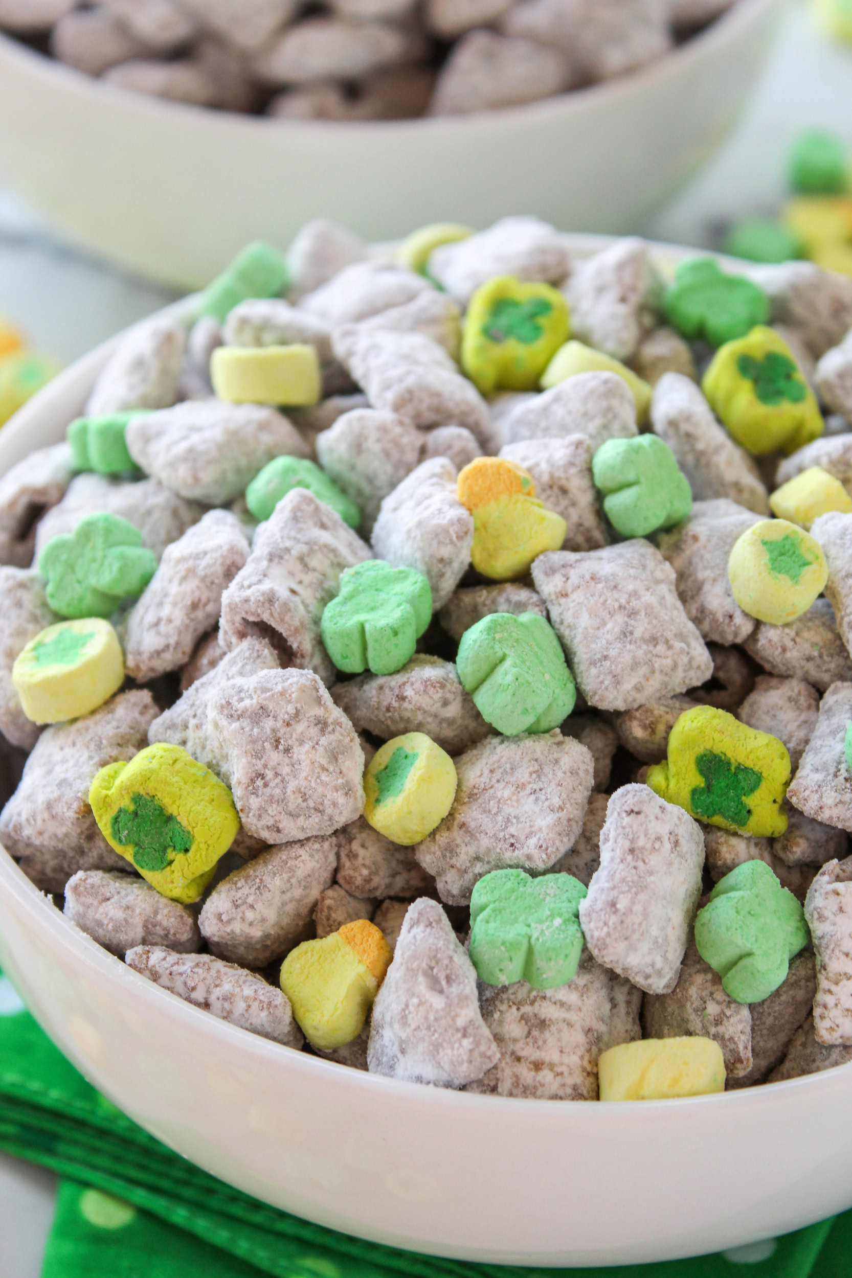 St. Patrick’s Day Puppy Chow - Baking You Happier