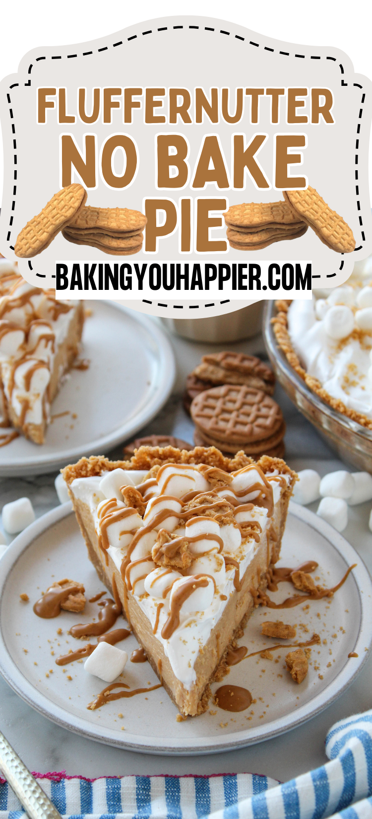 Fluffernutter Pie | Baking You Happier