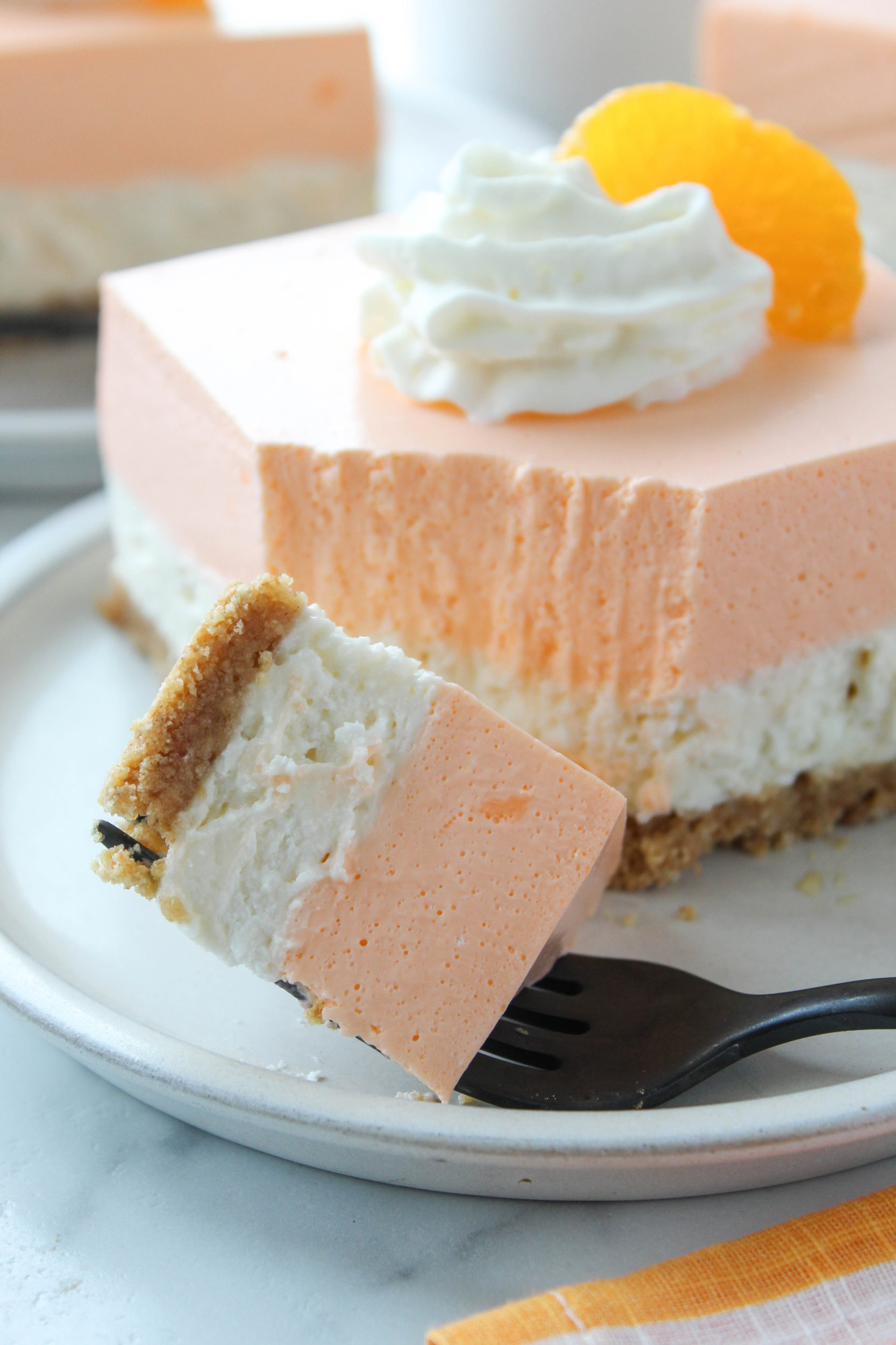 Orange Creamsicle Dream Bars - Baking You Happier