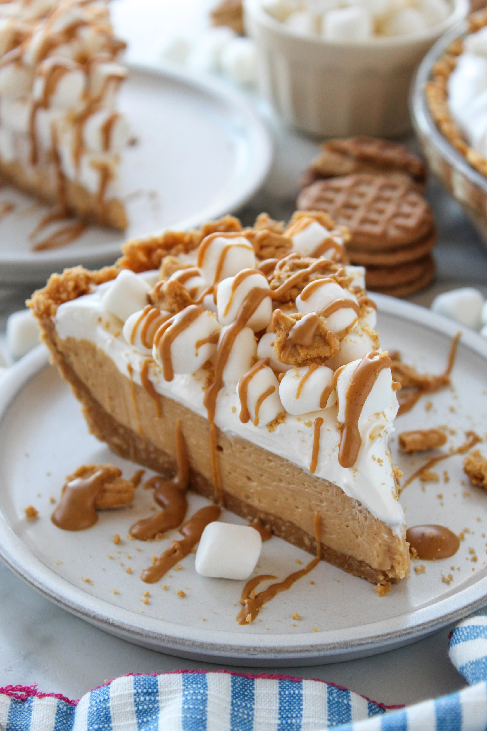 Fluffernutter Pie | Baking You Happier