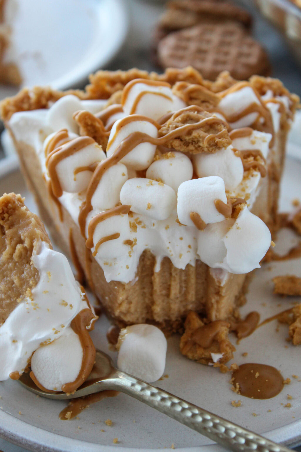 Fluffernutter Pie | Baking You Happier