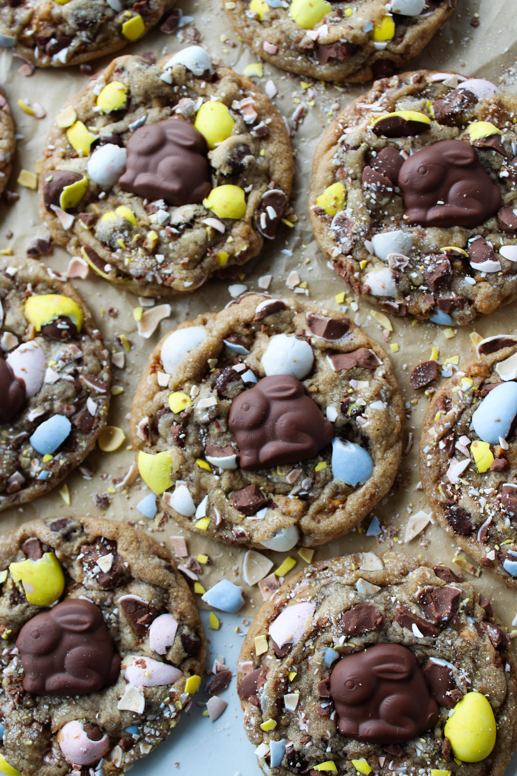 Cadbury Egg Cookies - Baking You Happier