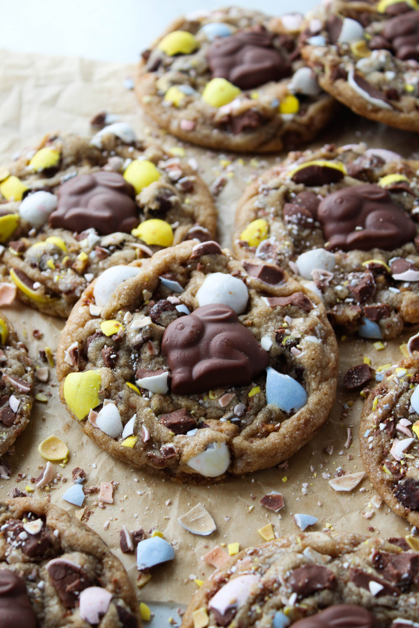 Cadbury Egg Cookies - Baking You Happier