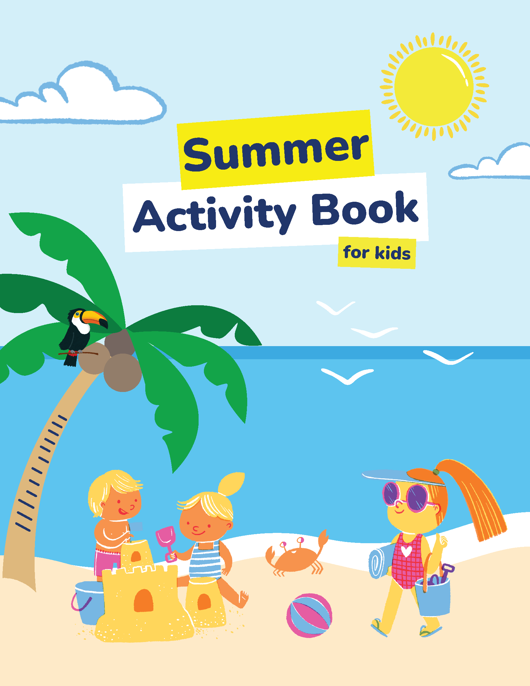 Free Printable Summer Activity Sheets | Baking You Happier