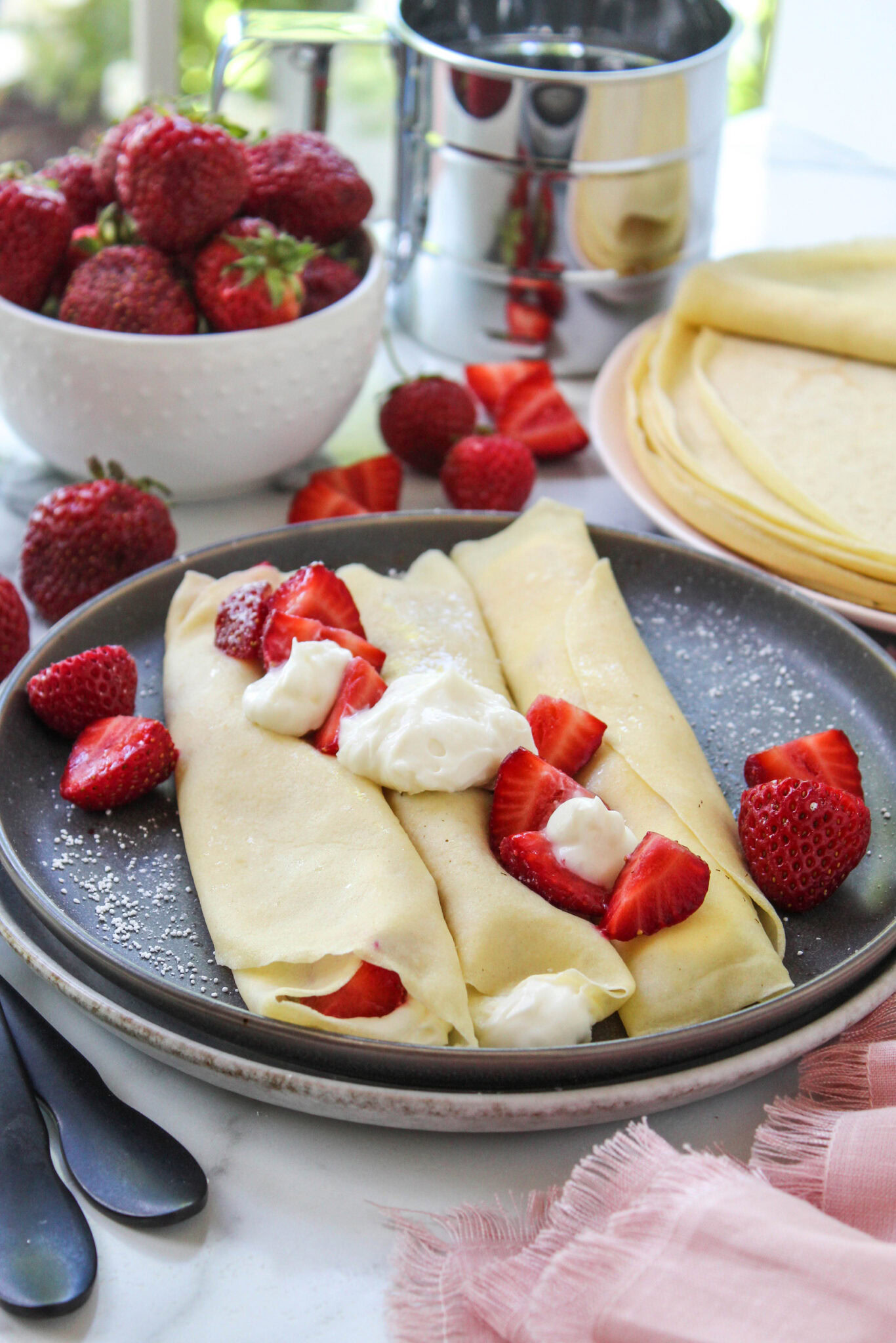 Easy Crepes | Baking You Happier
