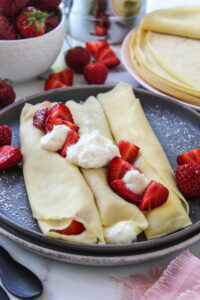 Easy Crepes - Baking You Happier