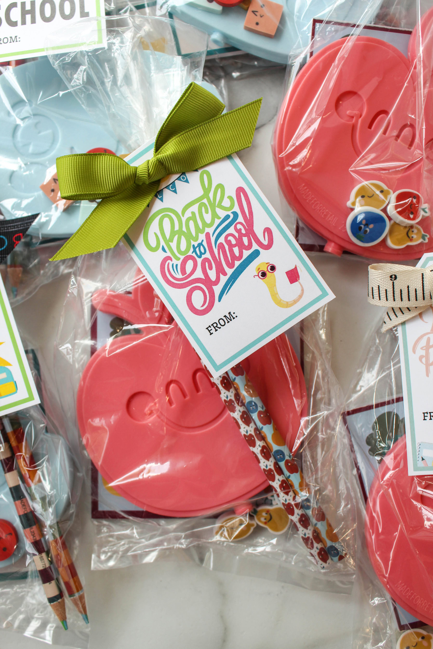 Free Printable Welcome Back to School Gift Tags - Baking You Happier