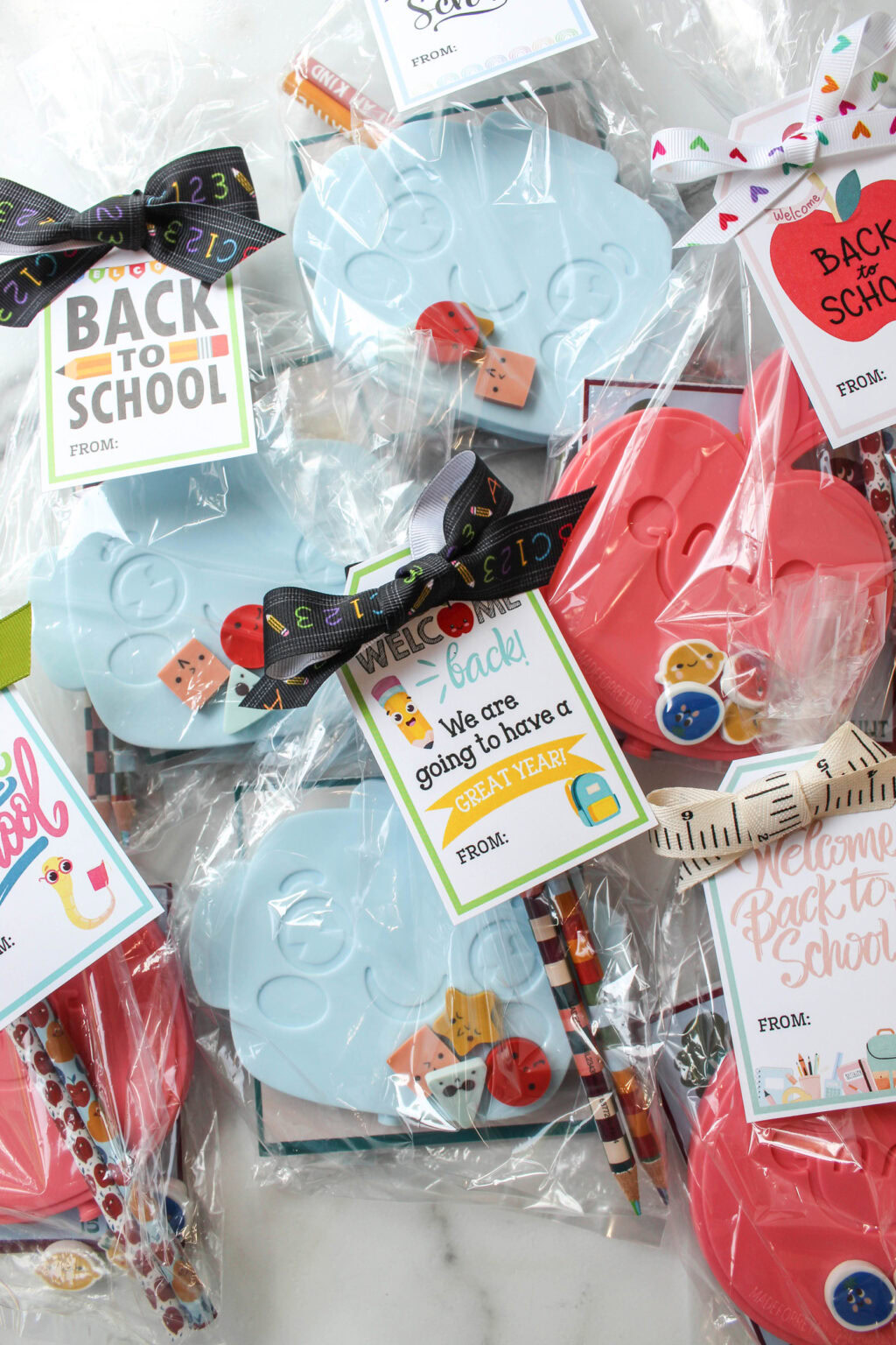 Free Printable Welcome Back to School Gift Tags | Baking You Happier