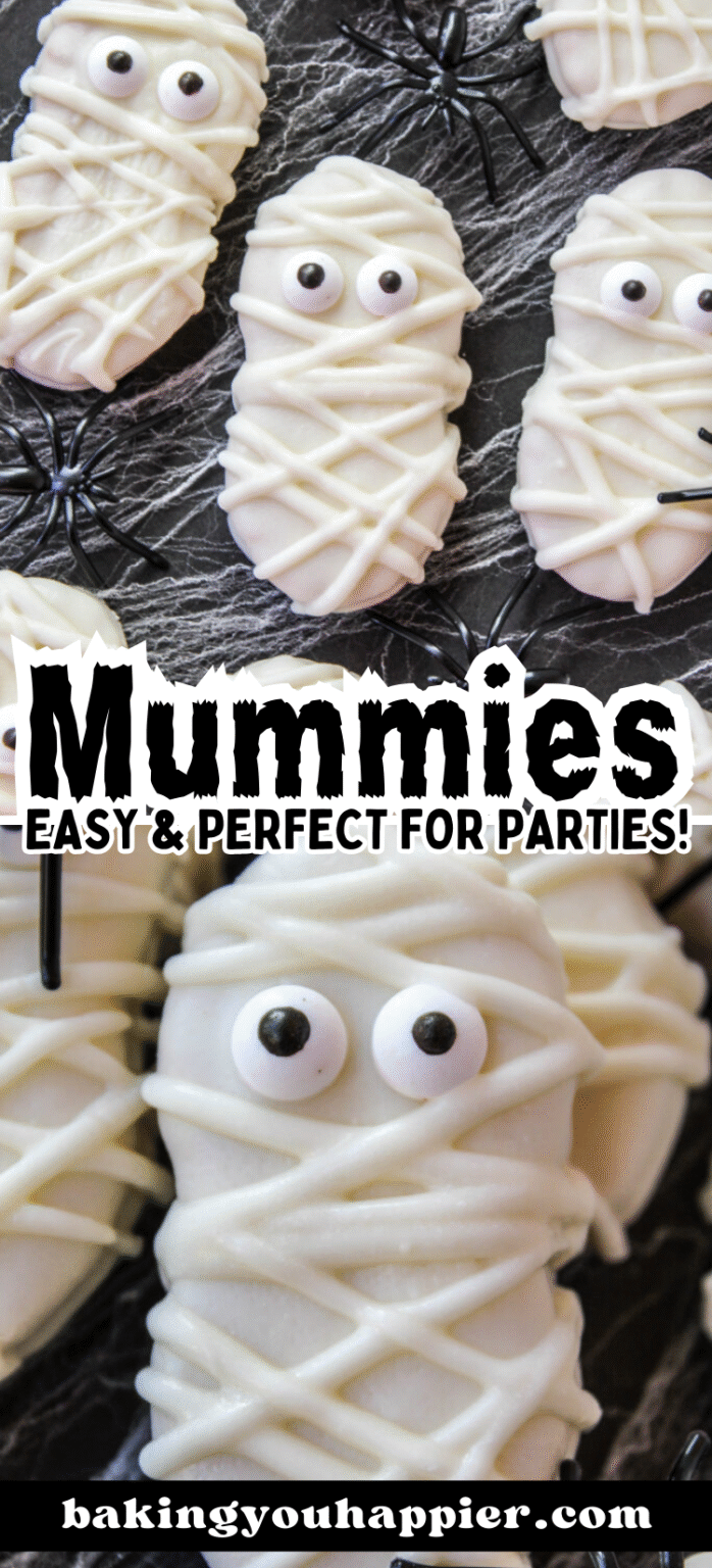 Nutter Butter Mummies | Baking You Happier
