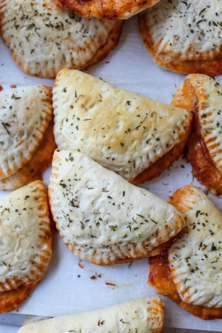 Mini Calzones - Baking You Happier