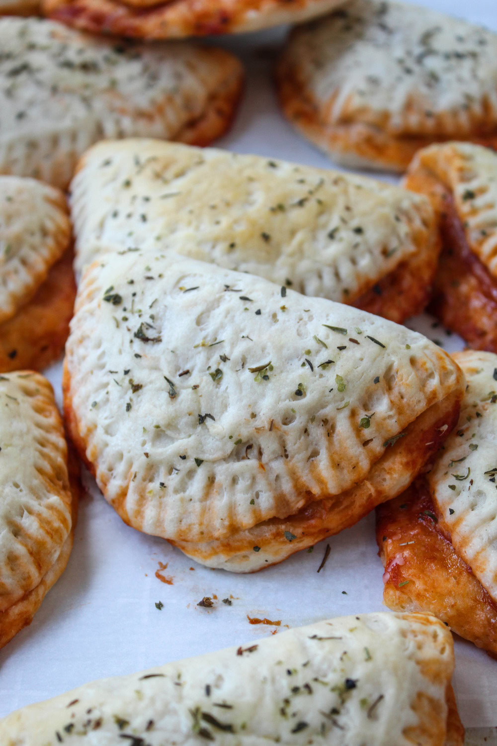 Mini Calzones - Baking You Happier