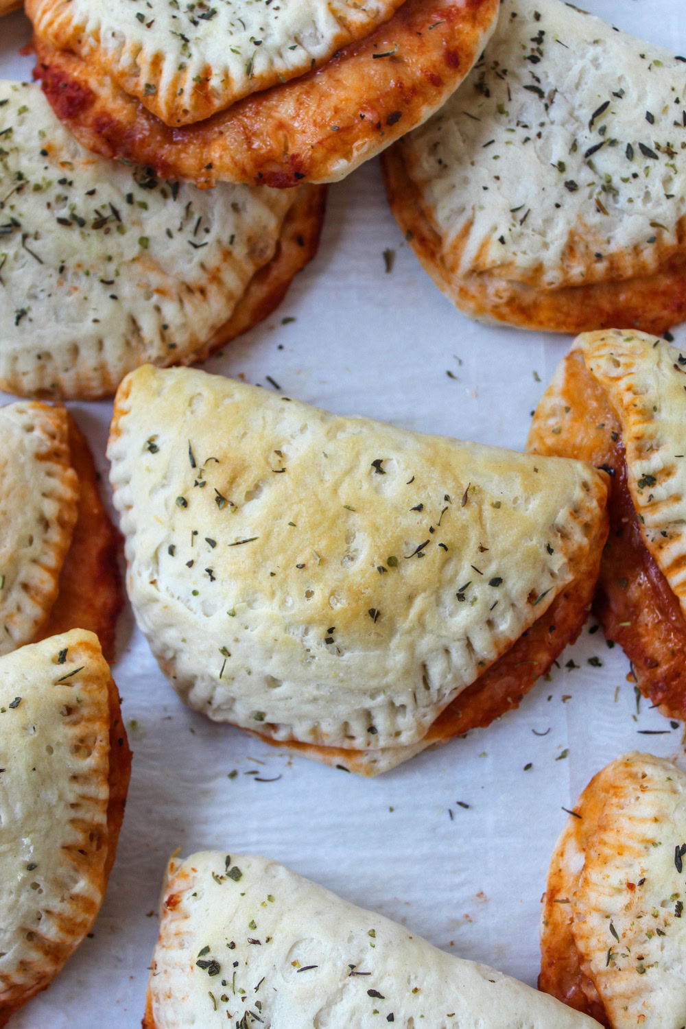 Mini Calzones - Baking You Happier