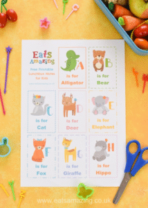 20 Free Printable Lunchbox Notes - Baking You Happier