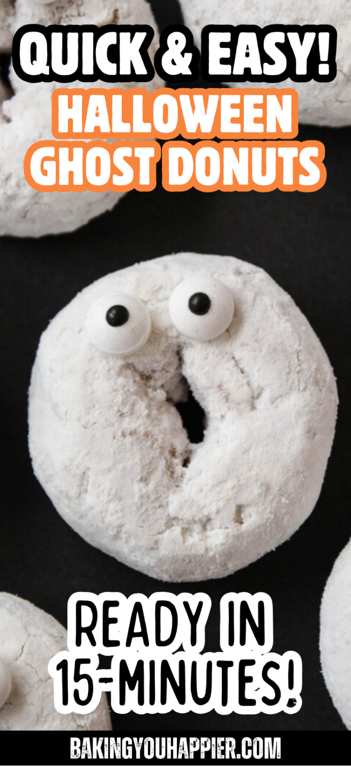 Halloween Ghost Donuts | Baking You Happier