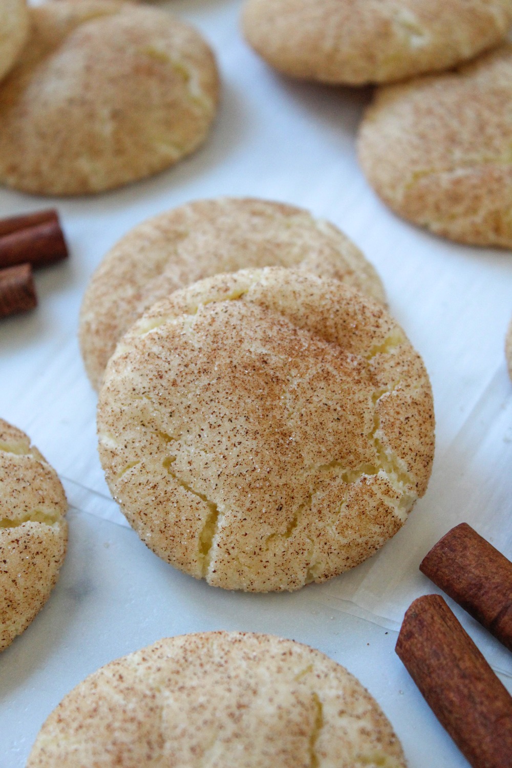 Cake Mix Snickerdoodles - Baking You Happier