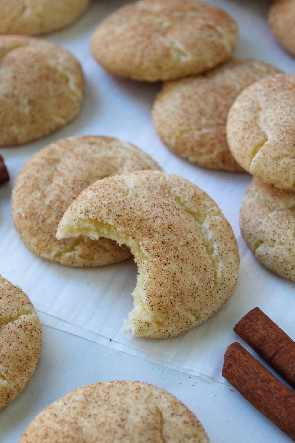 Cake Mix Snickerdoodles | Baking You Happier