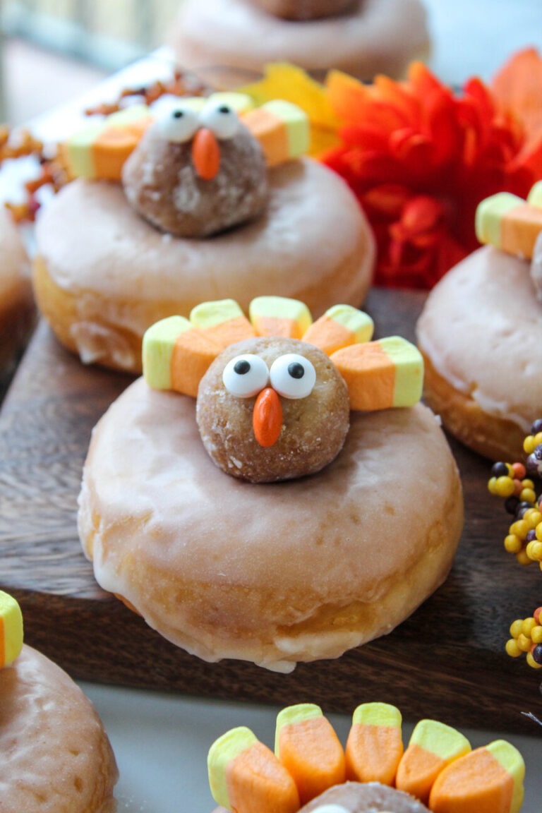 Turkey Donuts - Baking You Happier
