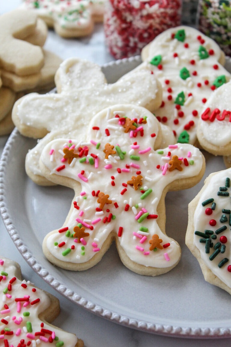 Best Easy Christmas Sugar Cookies - Baking You Happier