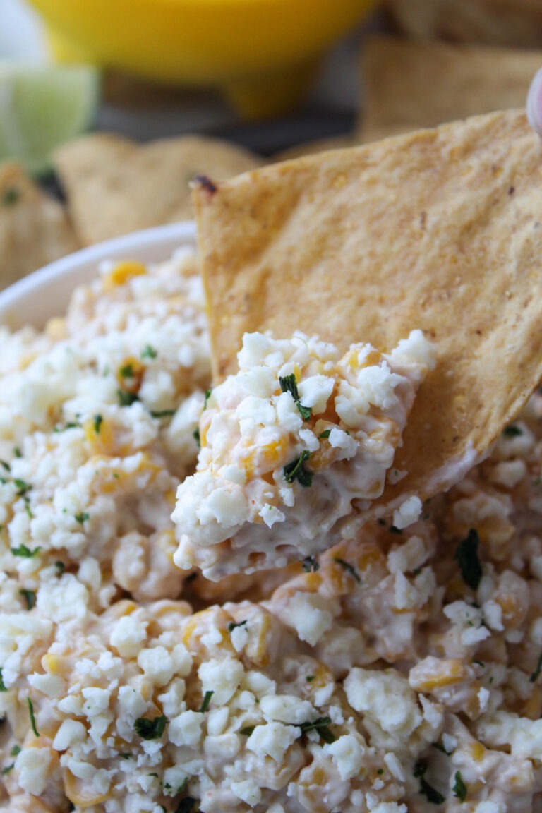 Mexican Street Corn Dip | Baking You Happier