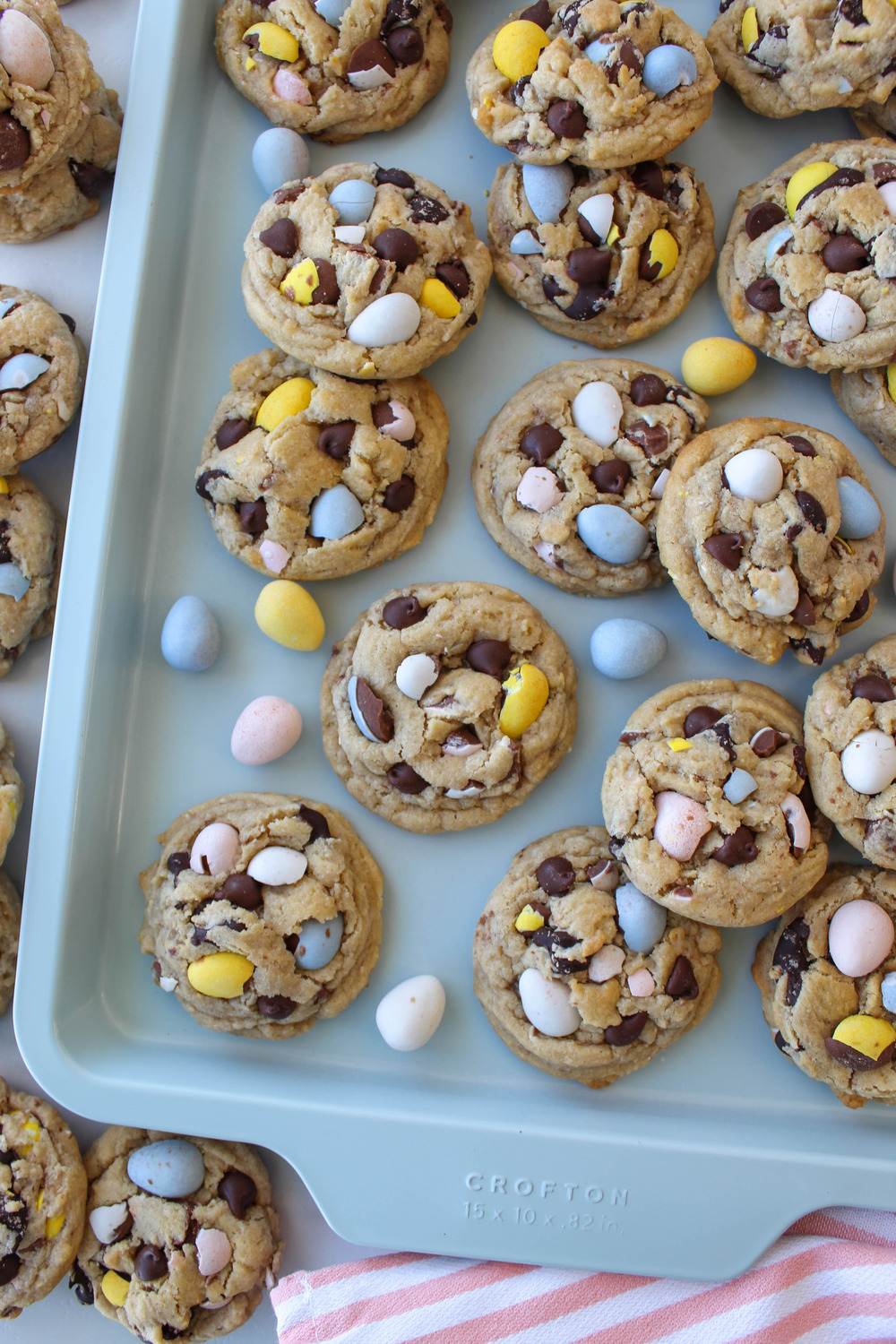 Cadbury Egg Cookies - Baking You Happier